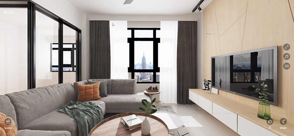 Virtual Tour | 360° Singapore Interior Design Project Showcases